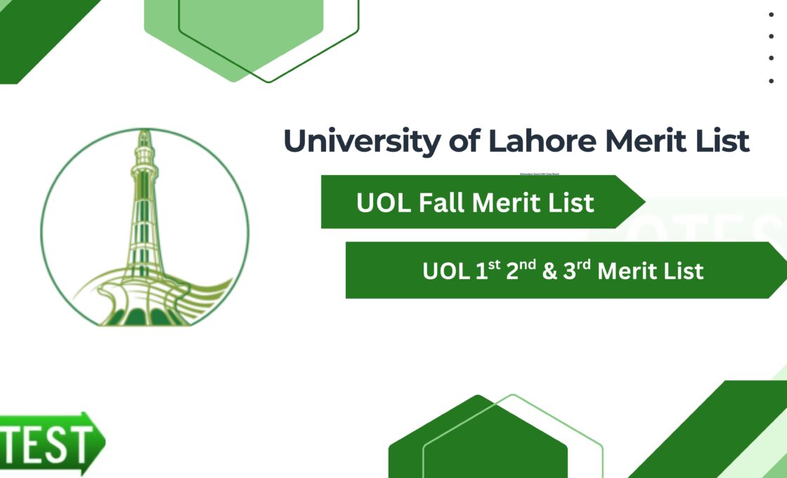 UOL Merit List 2026 – Check 1st, 2nd & Final Merit Lists