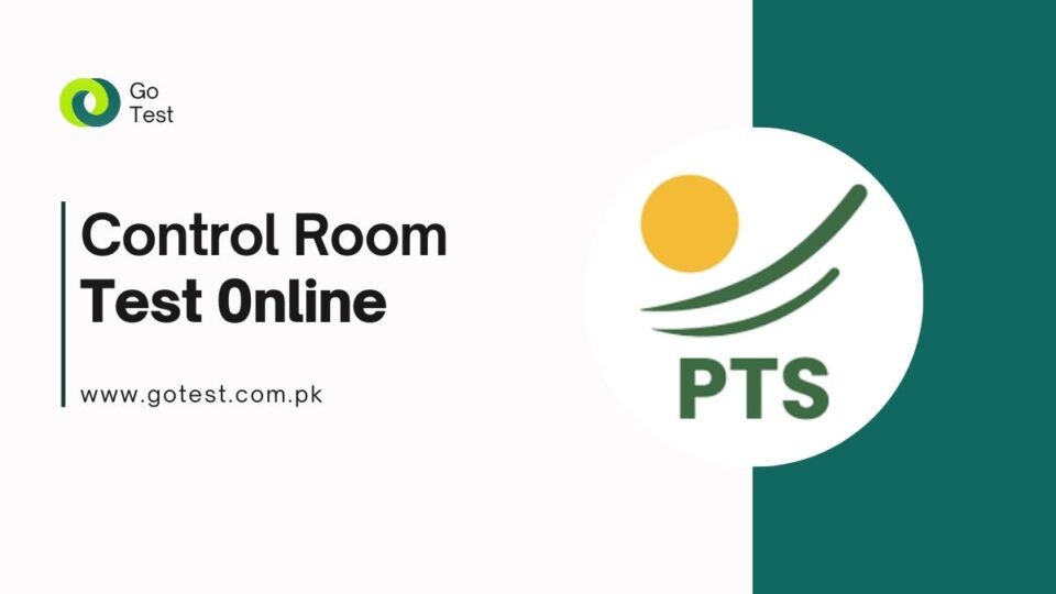 Control Room In Charge Post Rescue 1122 Jobs NTS Written Test Online ...