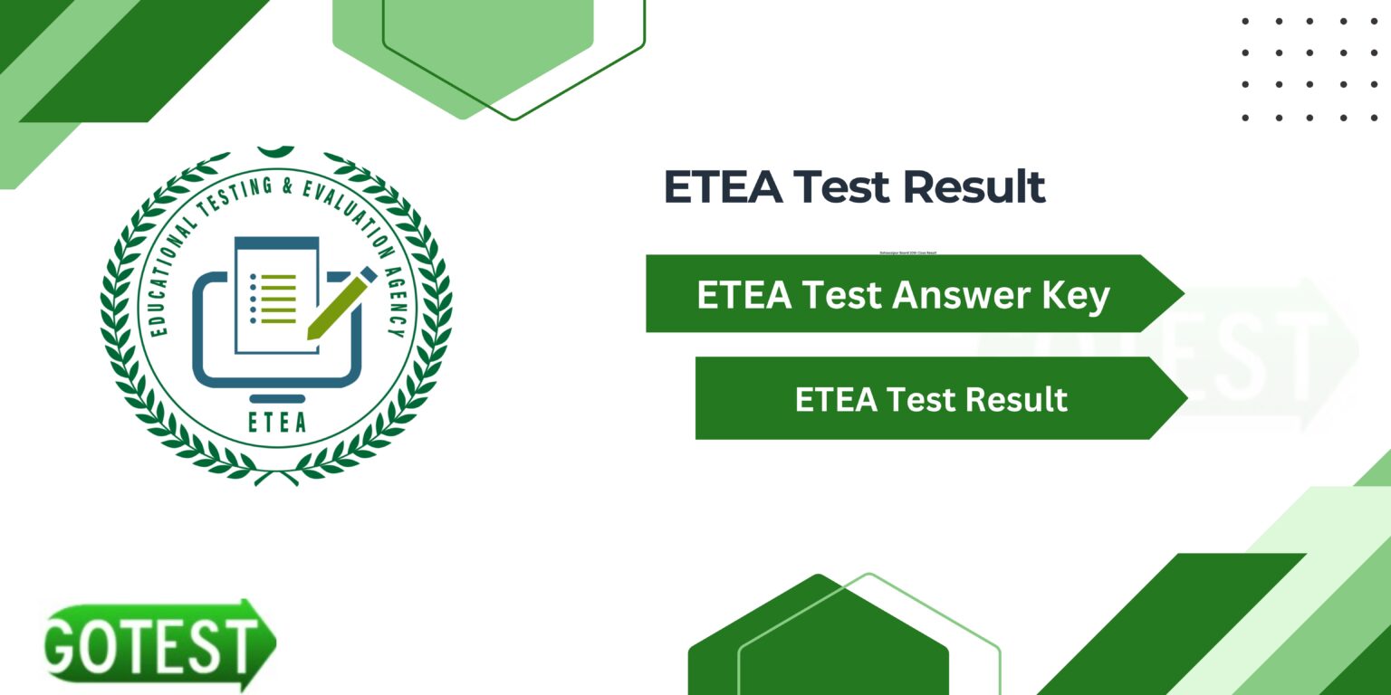ETEA Entry Test Result 2025 Online And Answer Key Sheet Check By Roll ...