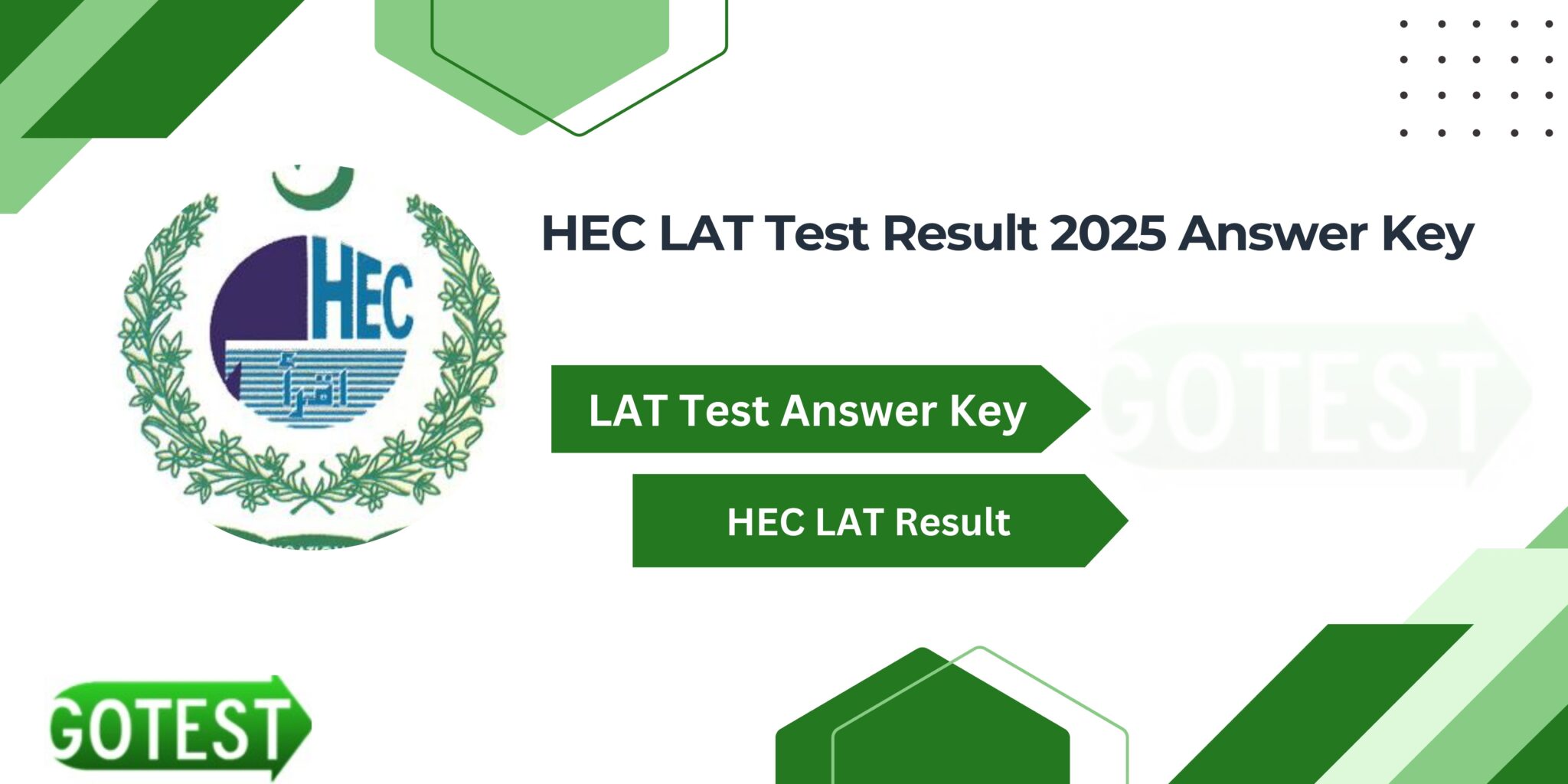 HEC LAT Result 2025 Answer Key Download www.hec.gov.pk
