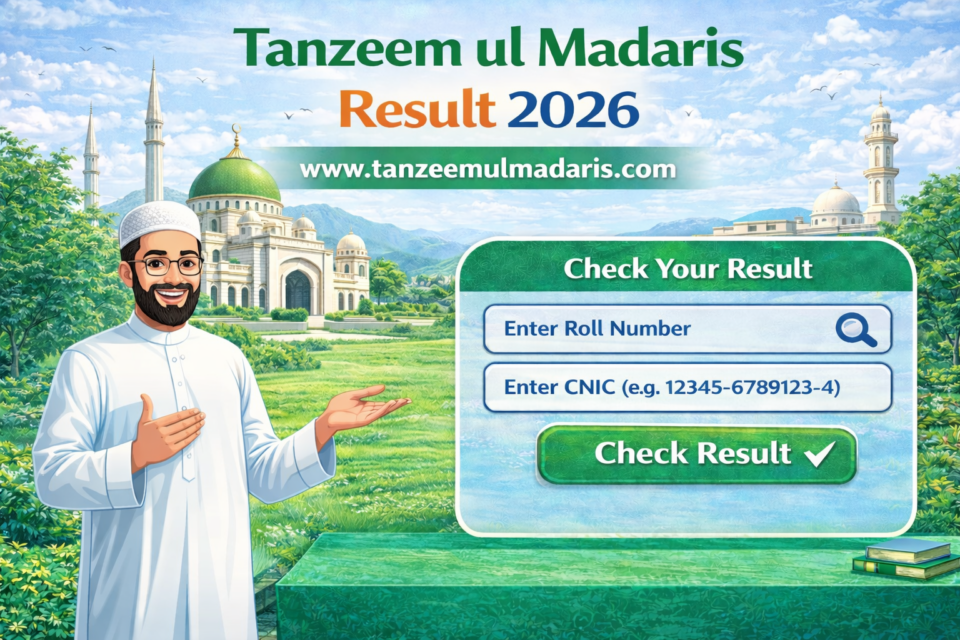 Tanzeem Ul Madaris Result 2026 1447 Hijri For Girls Check Online