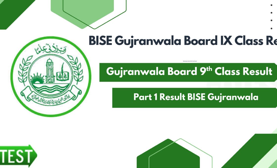 BISE Gujranwala Board Matric 9th/10th Class Result 2026 Check Online