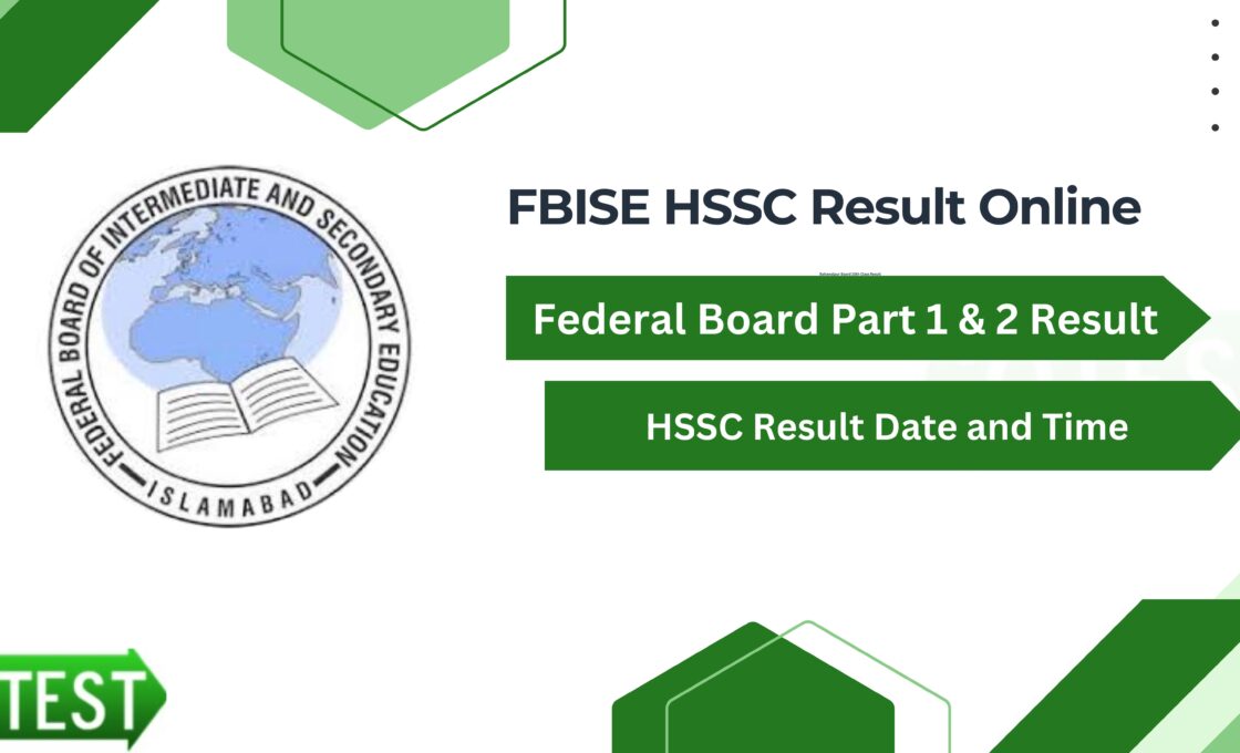 FBISE Federal Board Inter 11th/12th Class Result 2025 Online Check