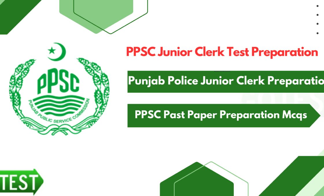 PPSC Punjab Police Junior Clerk Test Preparation Online