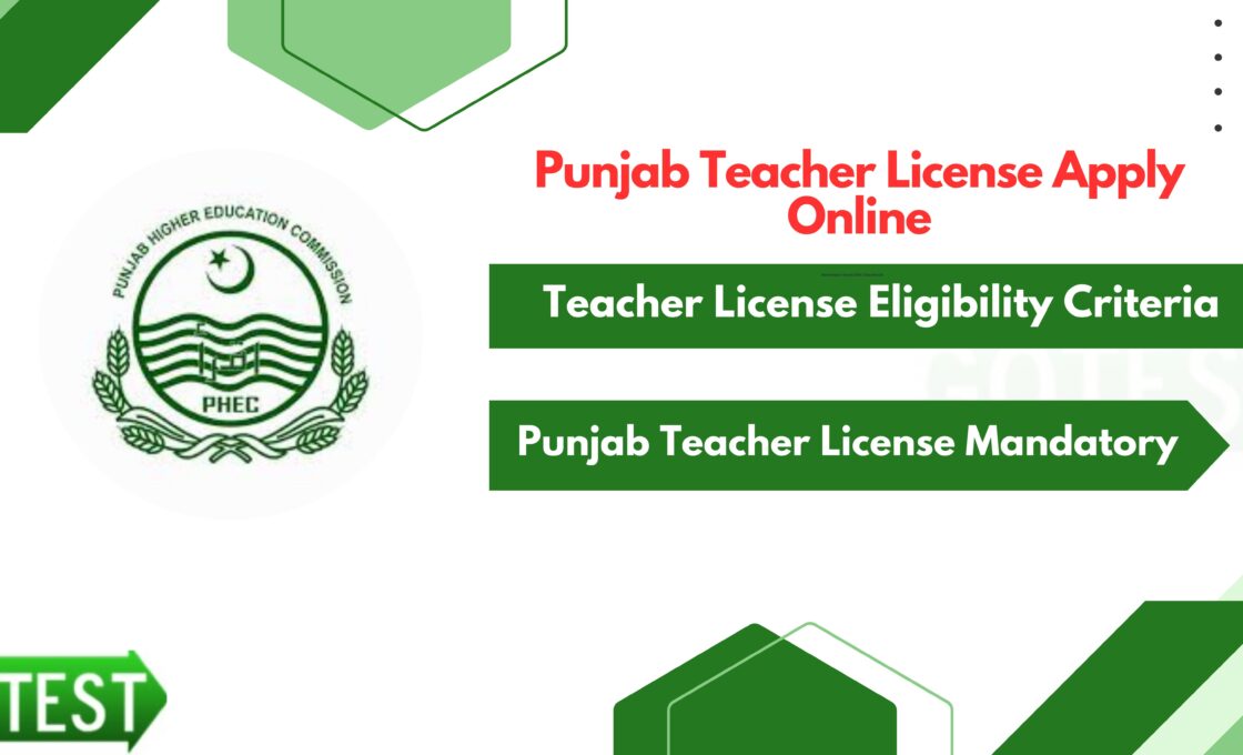Punjab Teacher License 2026 Apply Online