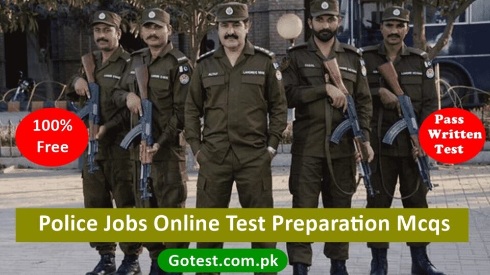 Police Online Test Preparation – MCQs & Mock Tests